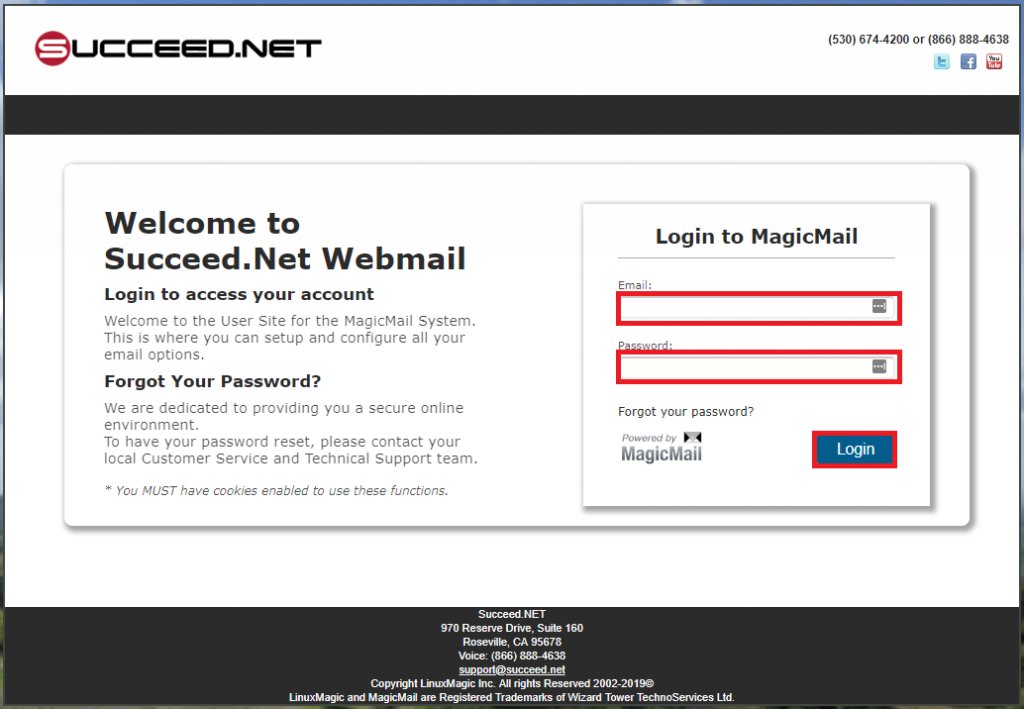 How to Add/Remove Email Mailboxes – Succeed.Net Knowledgebase