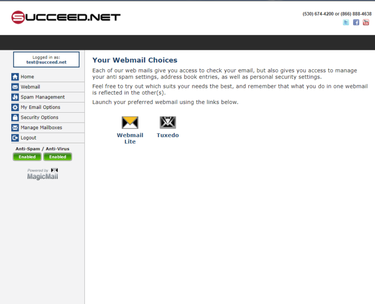 Webmail General Usage – Succeed.Net Knowledgebase
